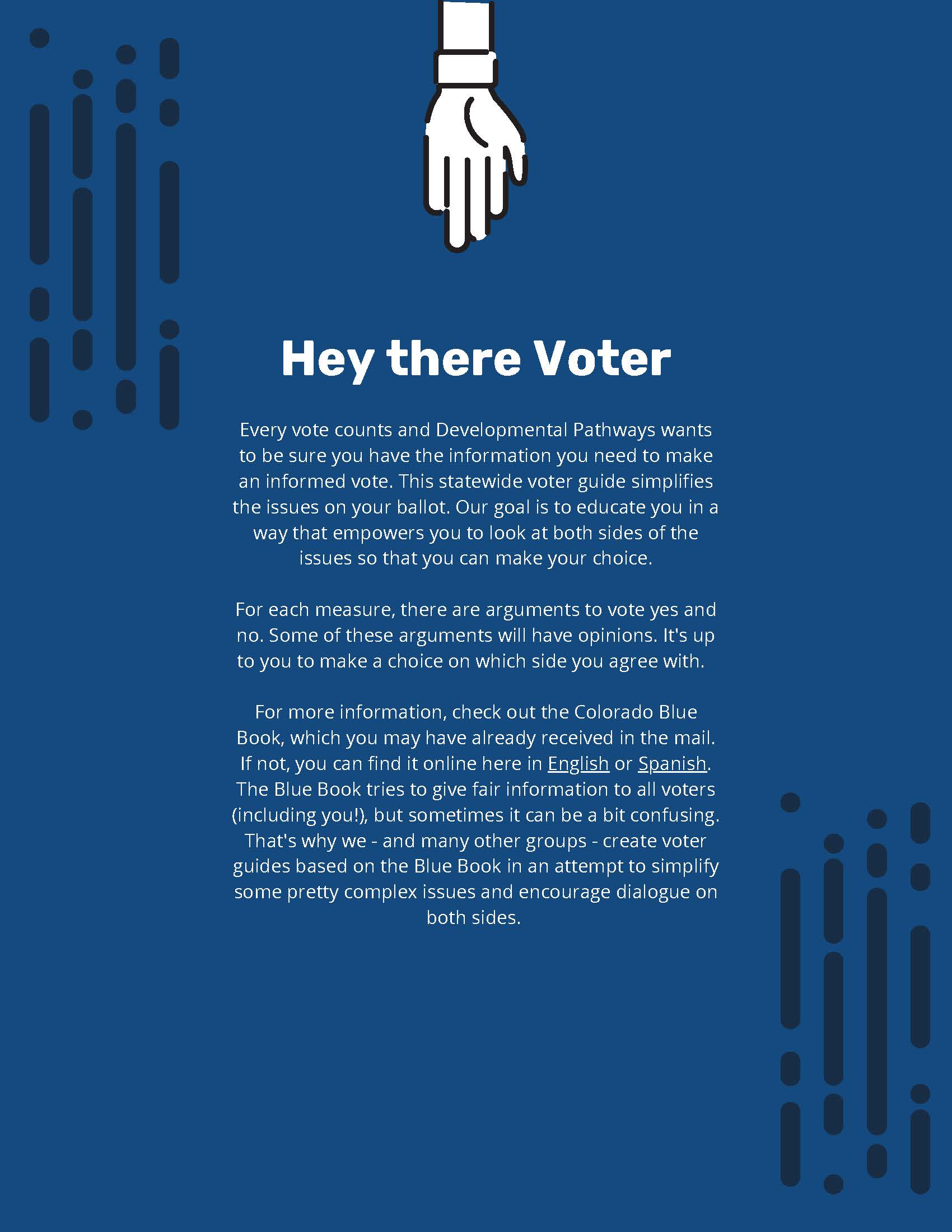 Ballot Guide: what to know before you vote - Developmental Pathways